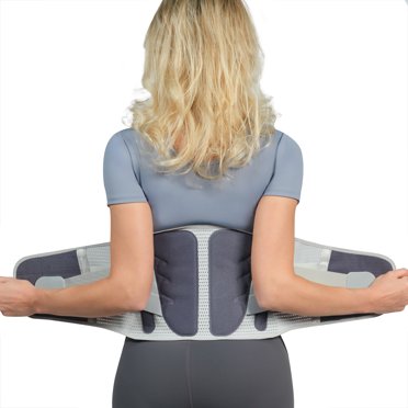 Heated Back Brace for Lower Back Pain, Heating Lumbar Support Belt with ...