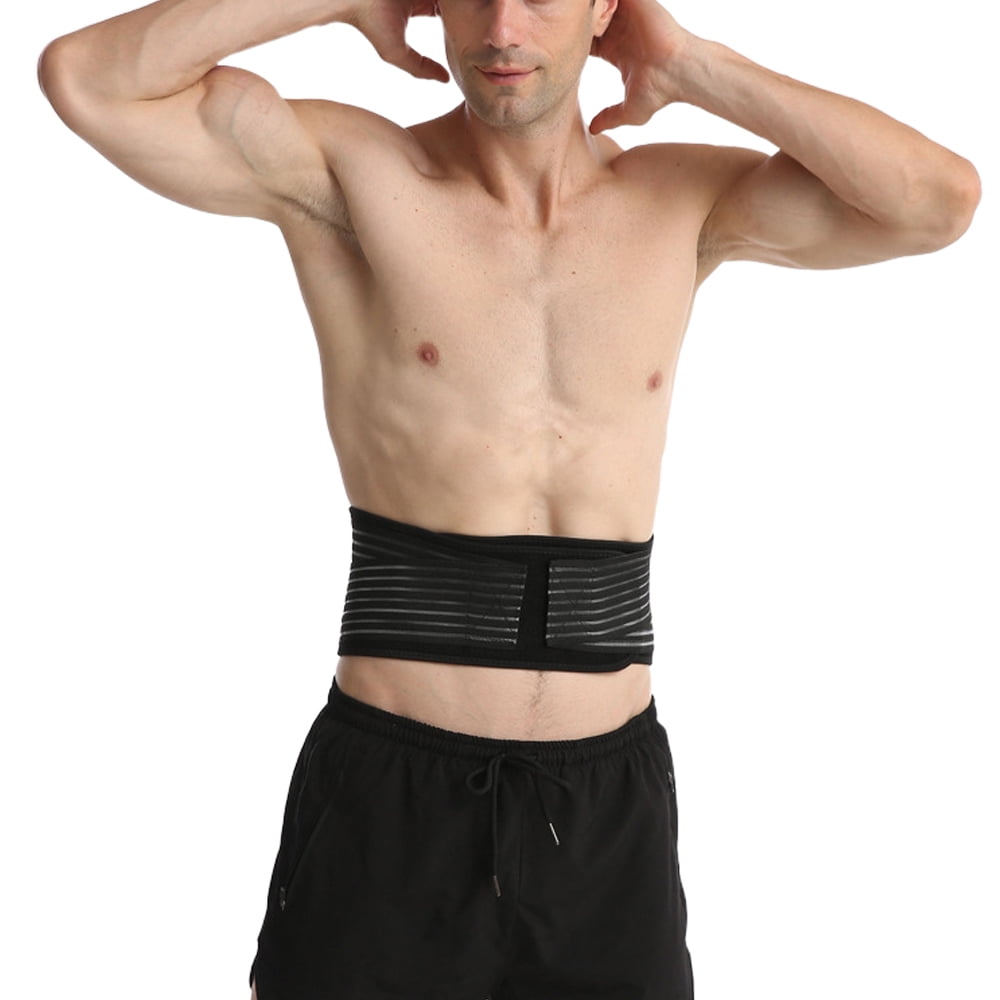 Back Brace for Men Lower Back Pain Relief, Adjustable Back Support Belt with Lumbar Pad-XL ...
