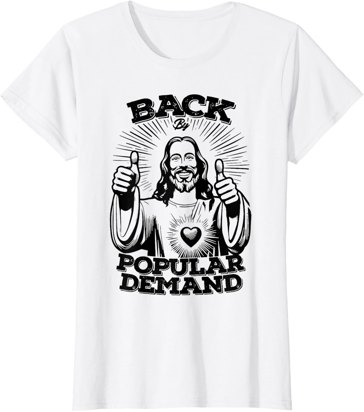 Back By Popular Demand Jesus - Funny Christian Shirt for Easter, Faith ...