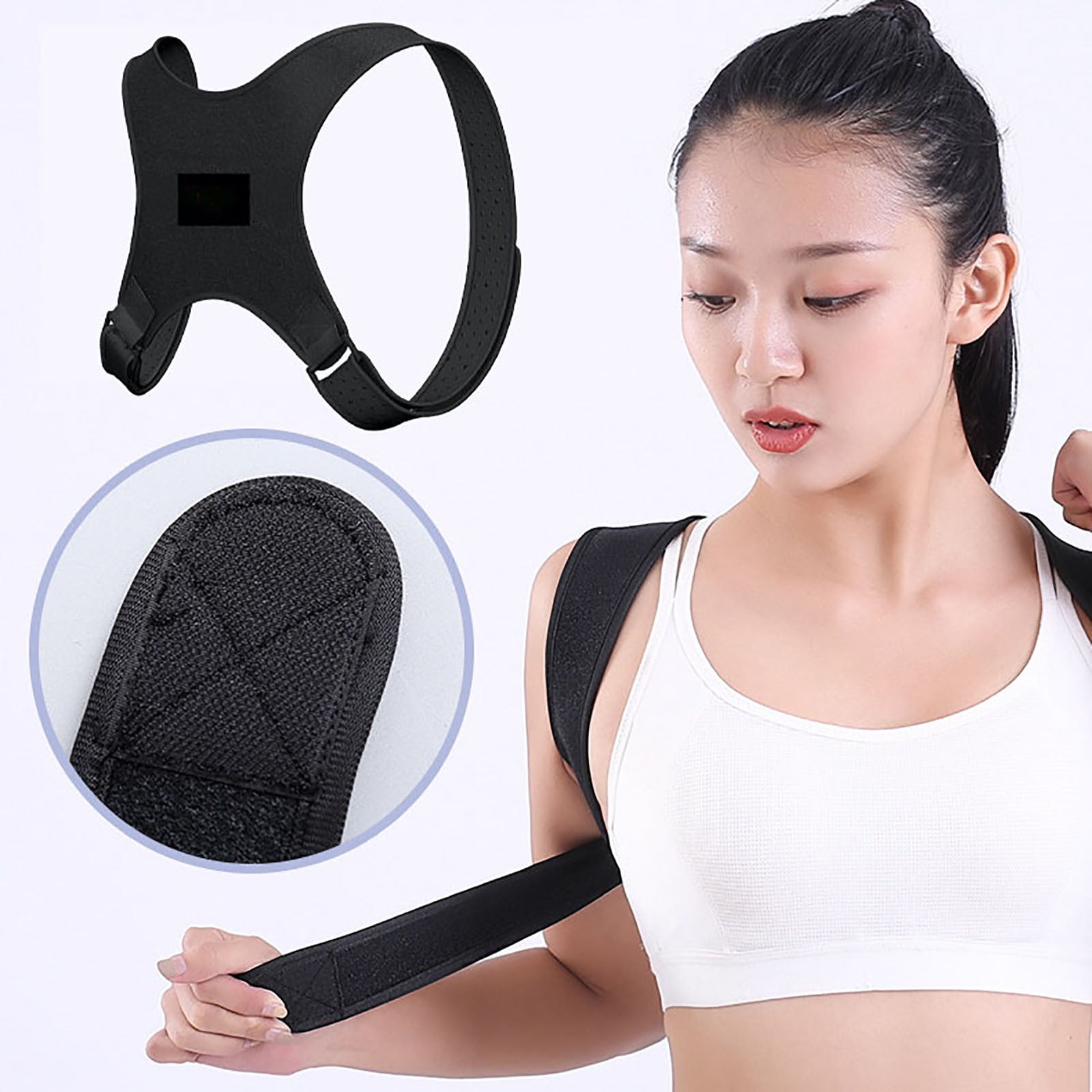 Back Correction Strap | Adjustable Posture Support for Men Women Kids ...