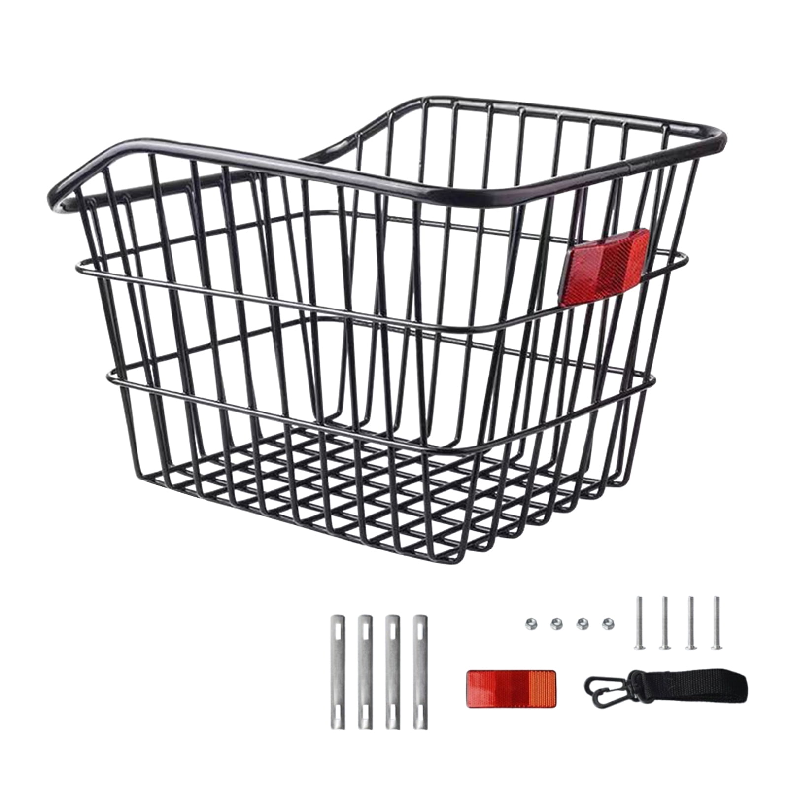 Back Cycle Basket, Metal Large Rear Cycle Rack, Frame Cycle Rear Shelf ...