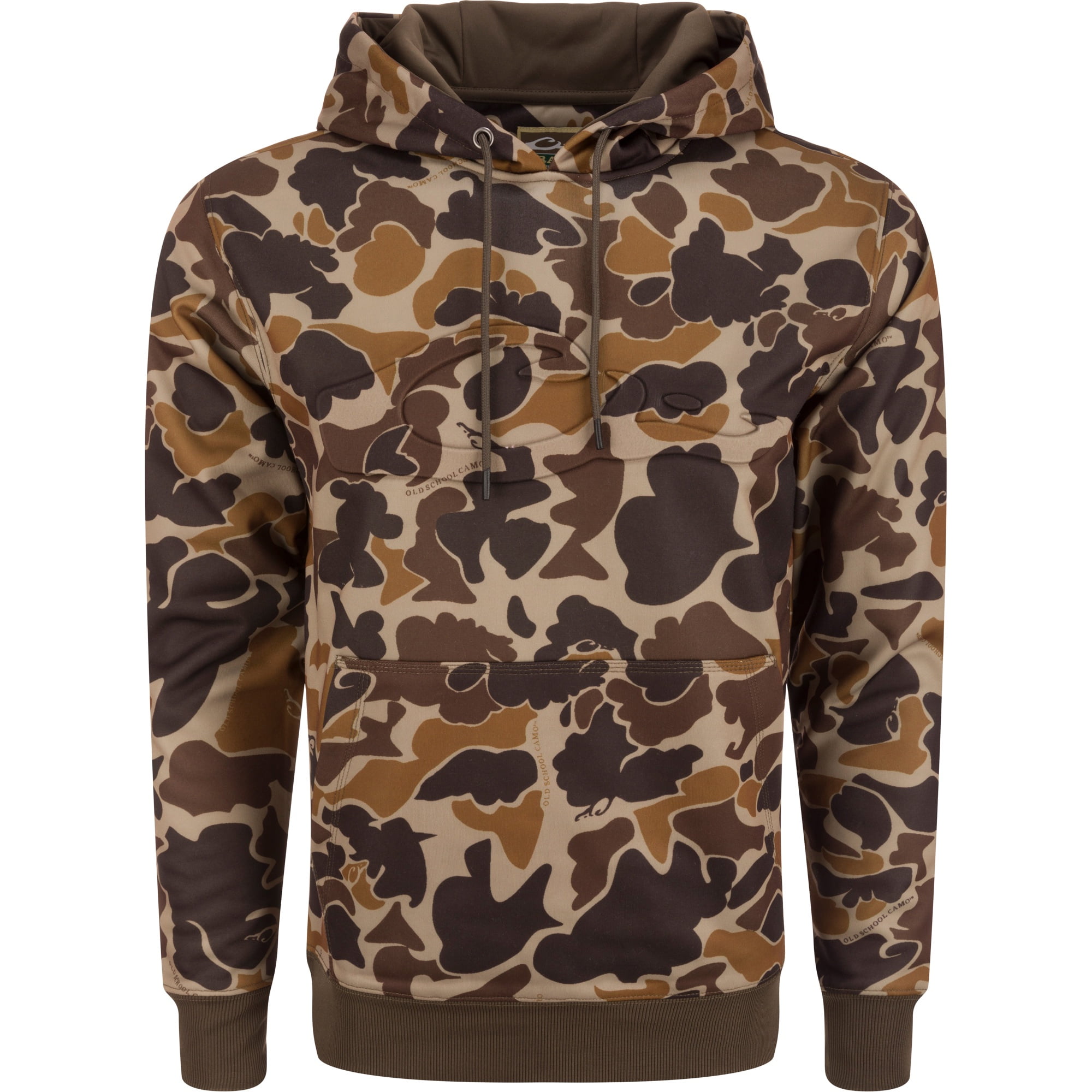 Drake Waterfowl Back Eddy Embossed Hoodie - Walmart.com