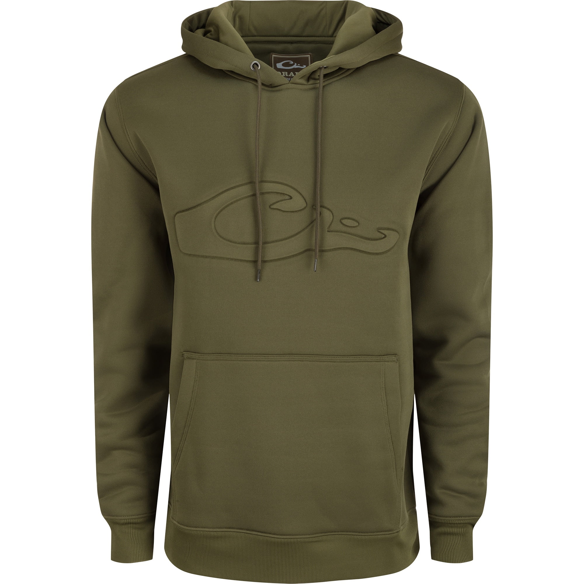 Drake Waterfowl Back Eddy Embossed Hoodie - Walmart.com