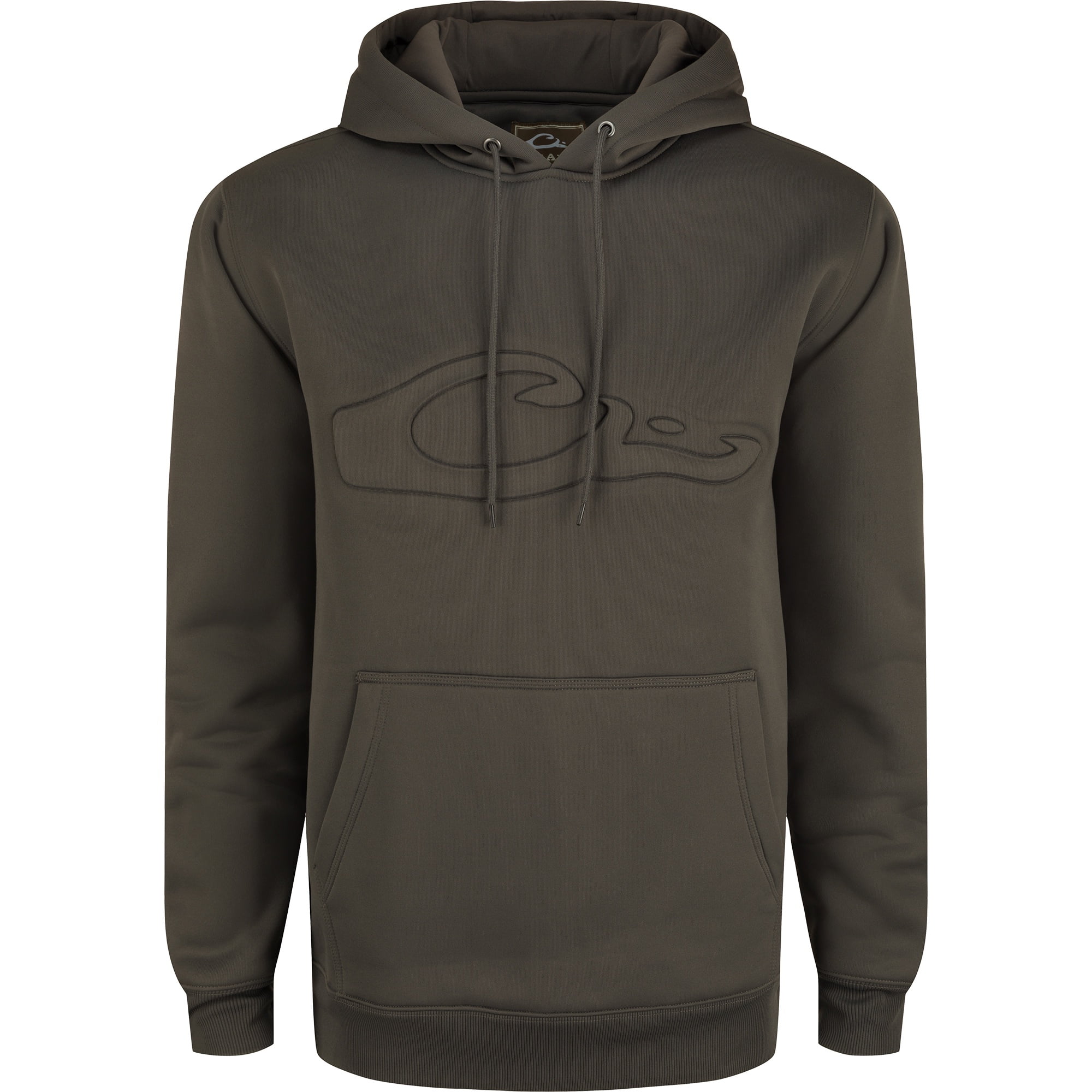 Drake Waterfowl Back Eddy Embossed Hoodie - Walmart.com