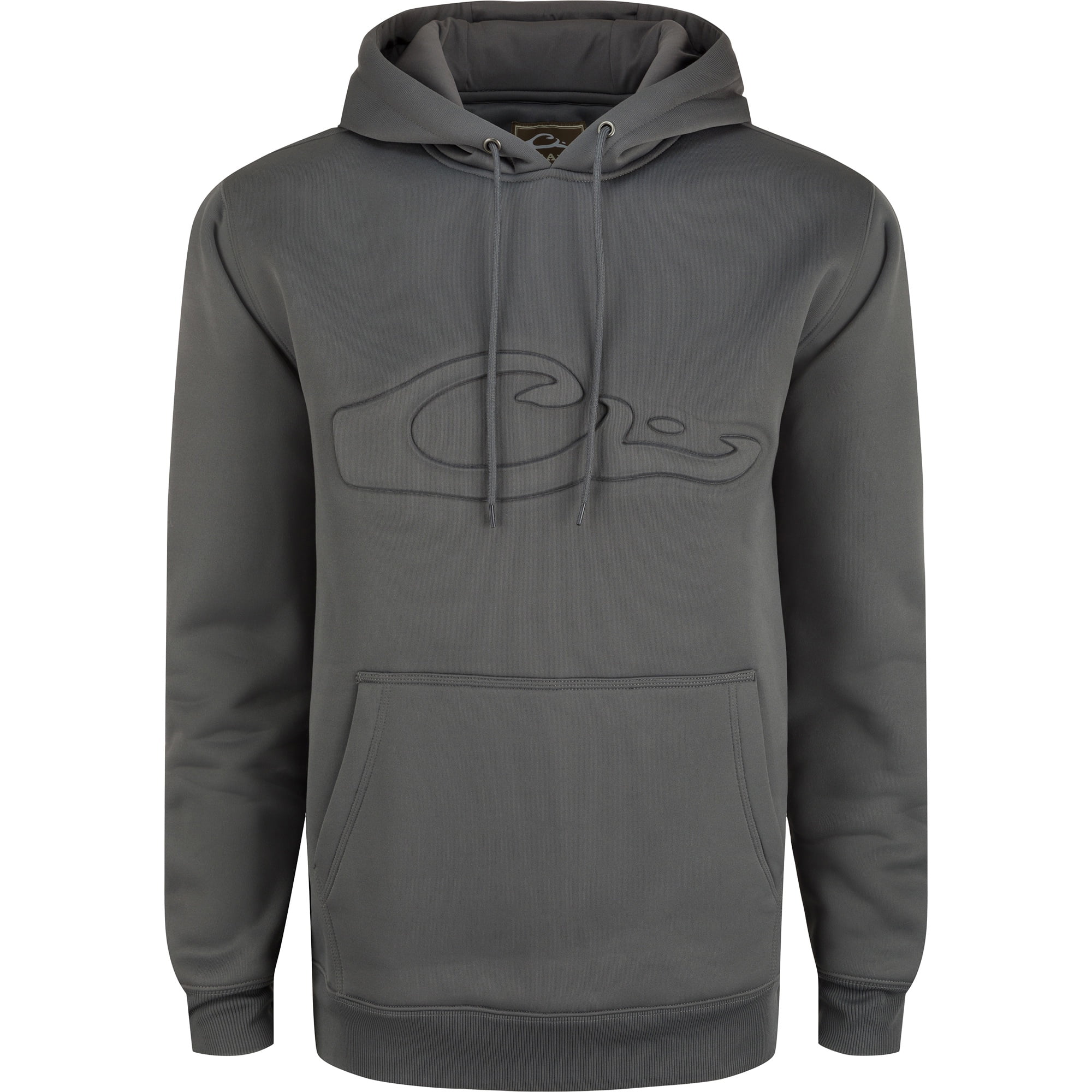 Drake Waterfowl Back Eddy Embossed Hoodie - Walmart.com