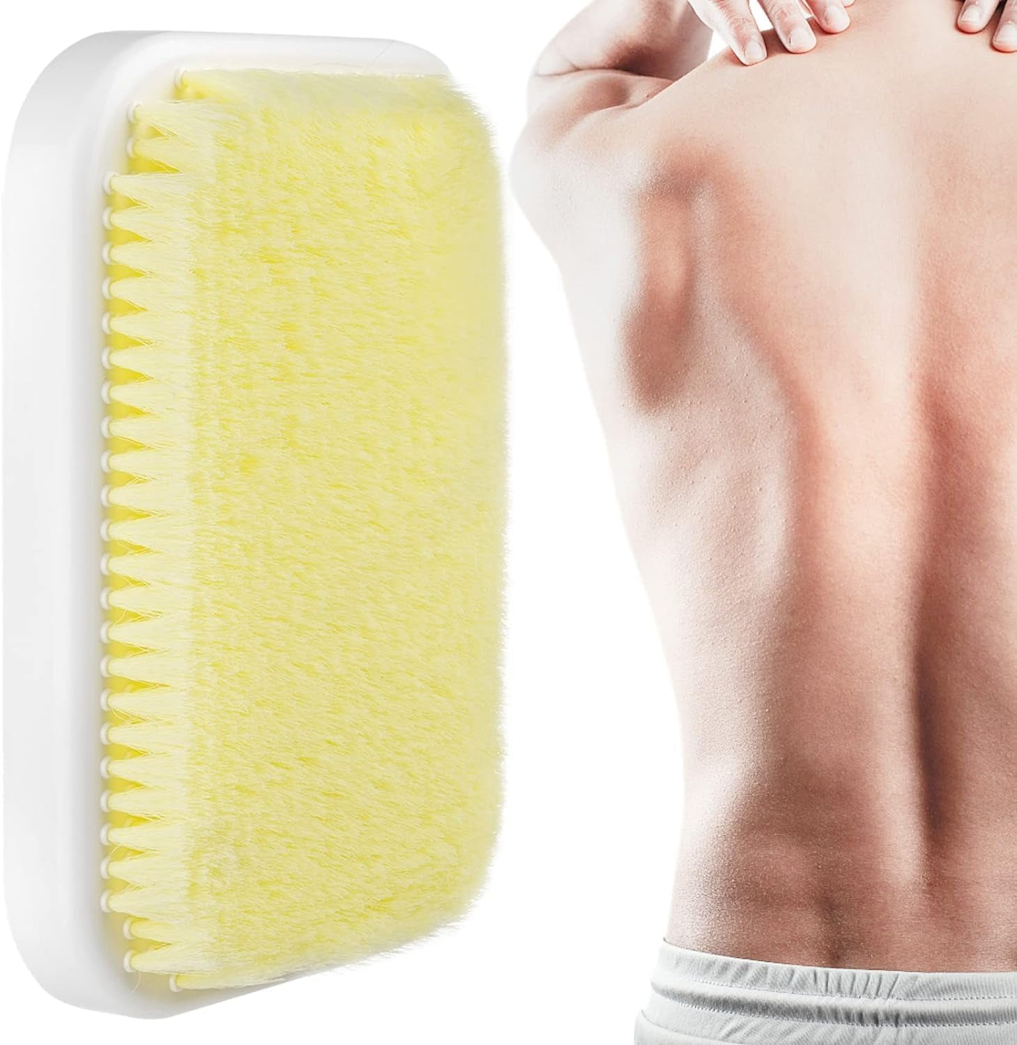 Back Exfoliating Bath Wash Pad, Back Scrubber for Shower, Back Shower ...