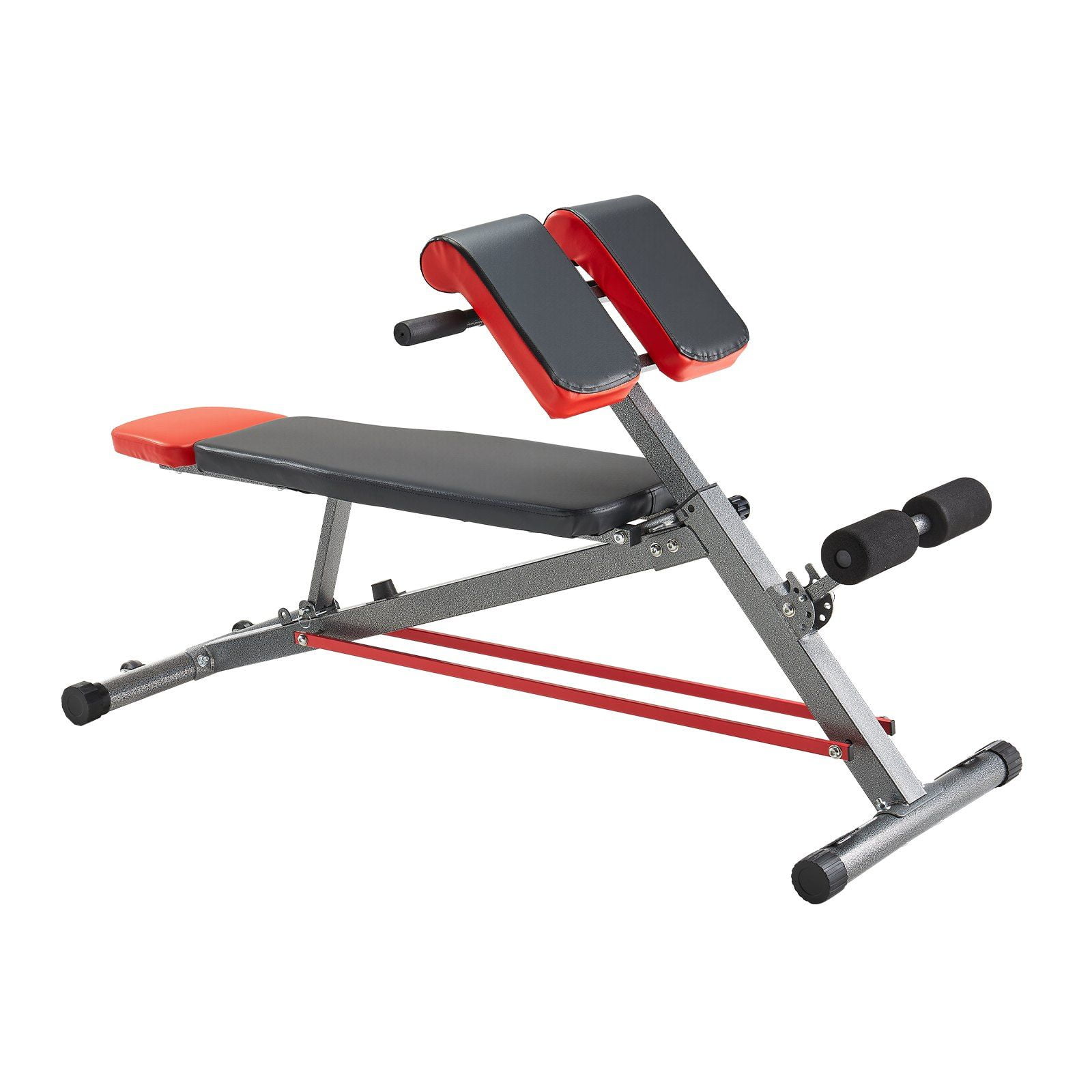 Back Extension Bench Hyperextension Roman Chair - 660lbAdjustable Multi ...