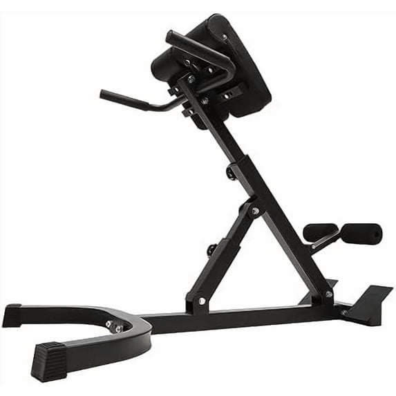 Back Extension Roman Chair, Foldable Ab Sit Up Bench 330lbs Roman Chair ...
