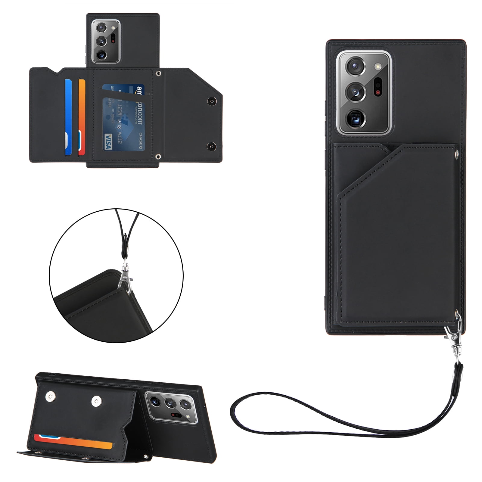 Back Flip Wallet Case for Samsung Galaxy Note 20 Ultra, Slim Skin ...