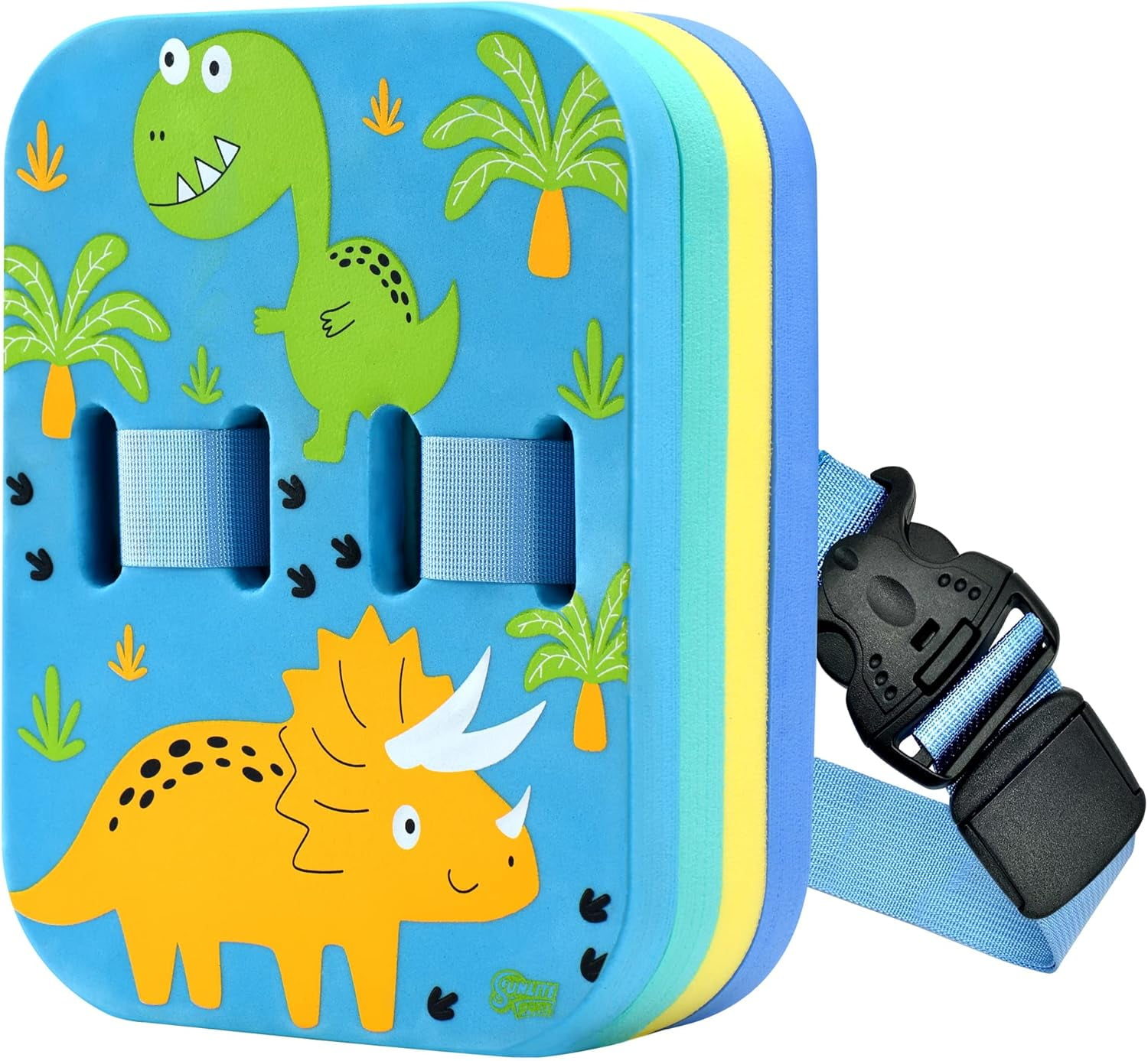 Back Float Swim Trainer with Adjustable Belt, Floatie with Multiple ...