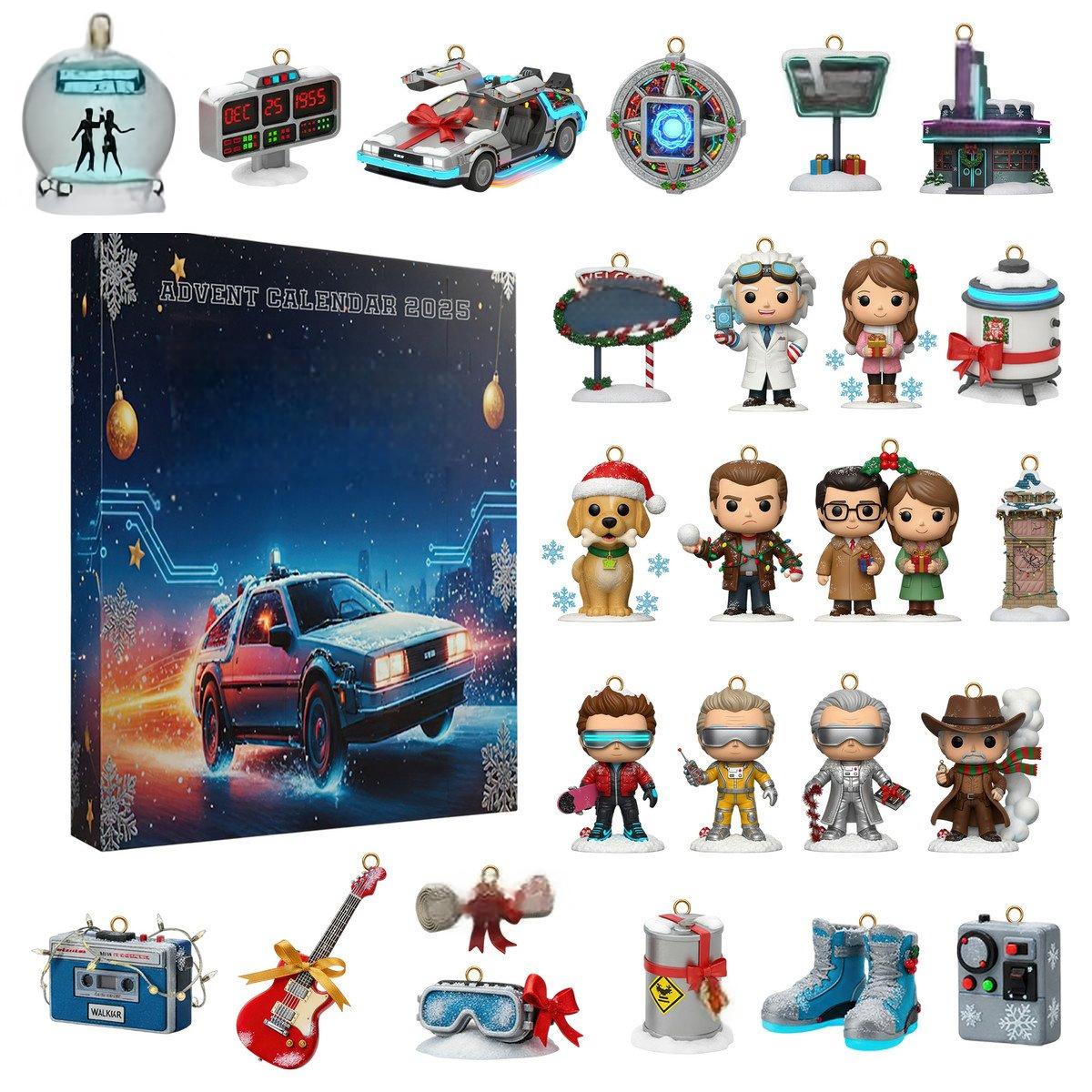 Back to the Future Advent Calendar 2025, 24 Days Christmas Countdown ...