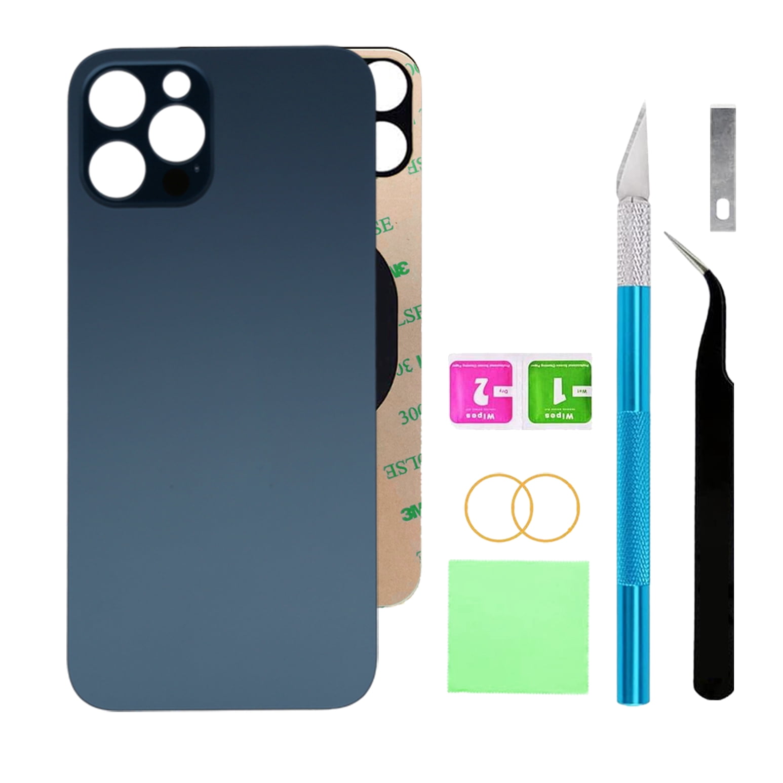 Back Glass Replacement for iPhone 13 pro max 6.7 inches with Pre ...