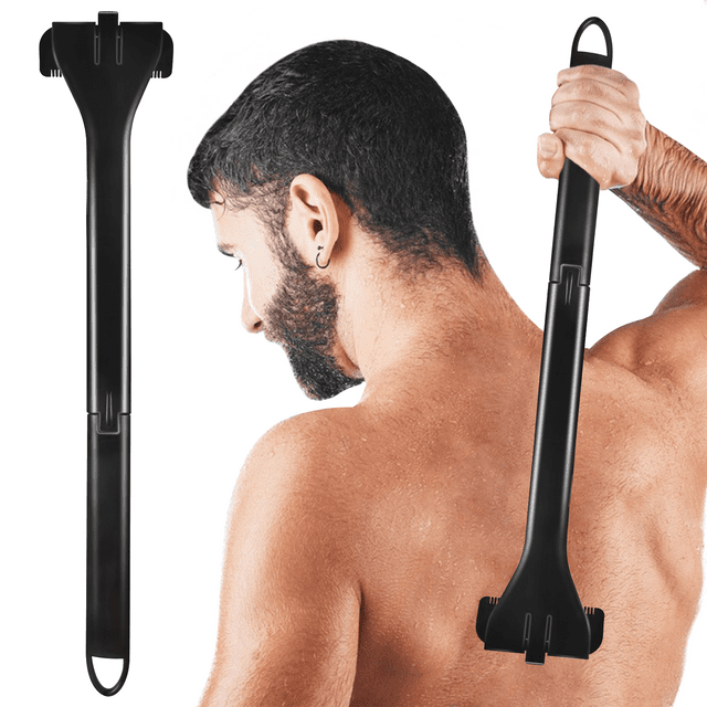 Back Hair Shaver, Back Hair Removal and Body Shaver for Men Women Pain ...