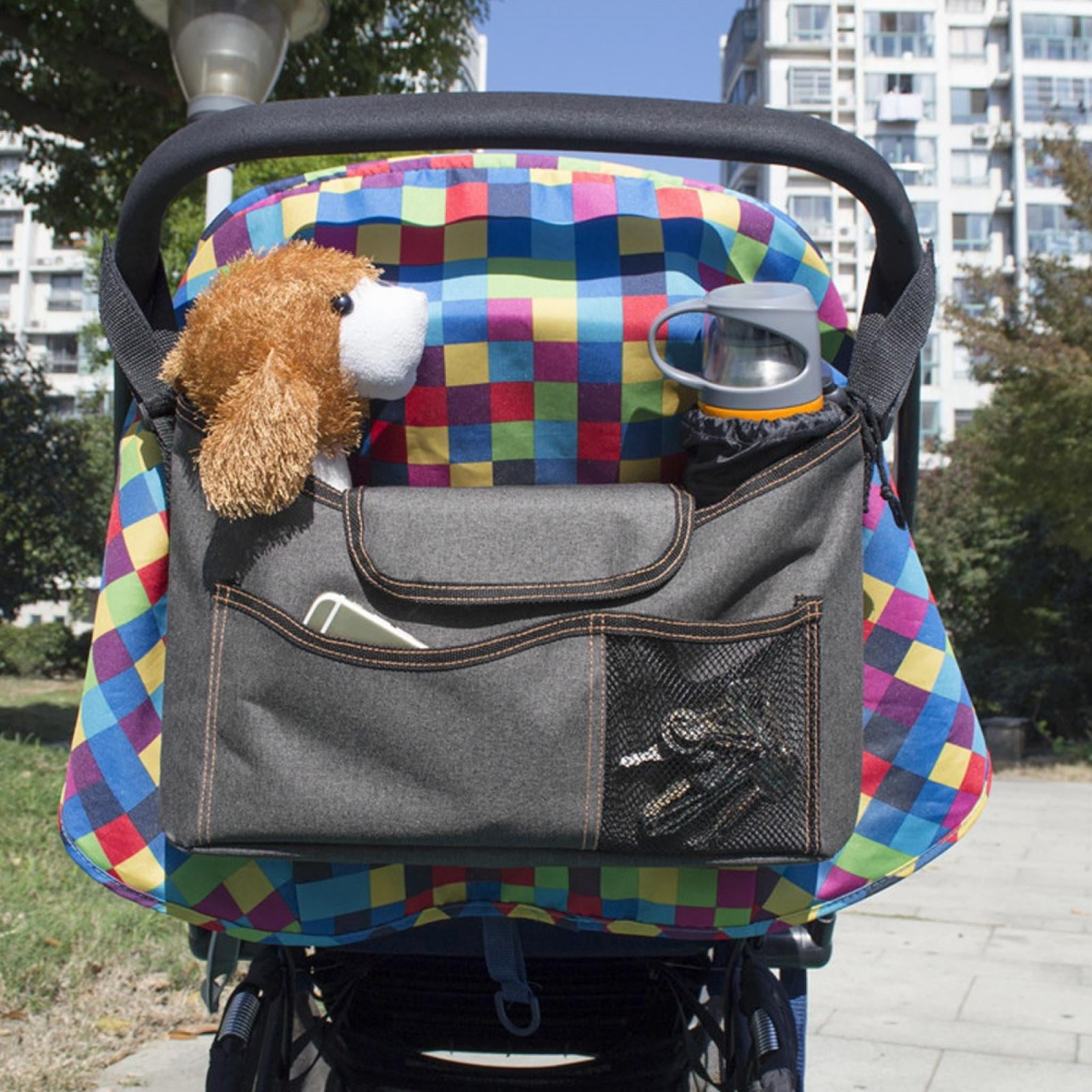 Back Hanging Type Baby Stroller Bag Portable Mom Bag Umbrella Bottle ...