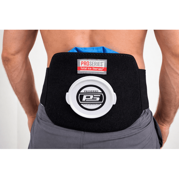 Lower Back Ice Pack and Wrap for Pain Relief - Extra Large Cold Therapy ...