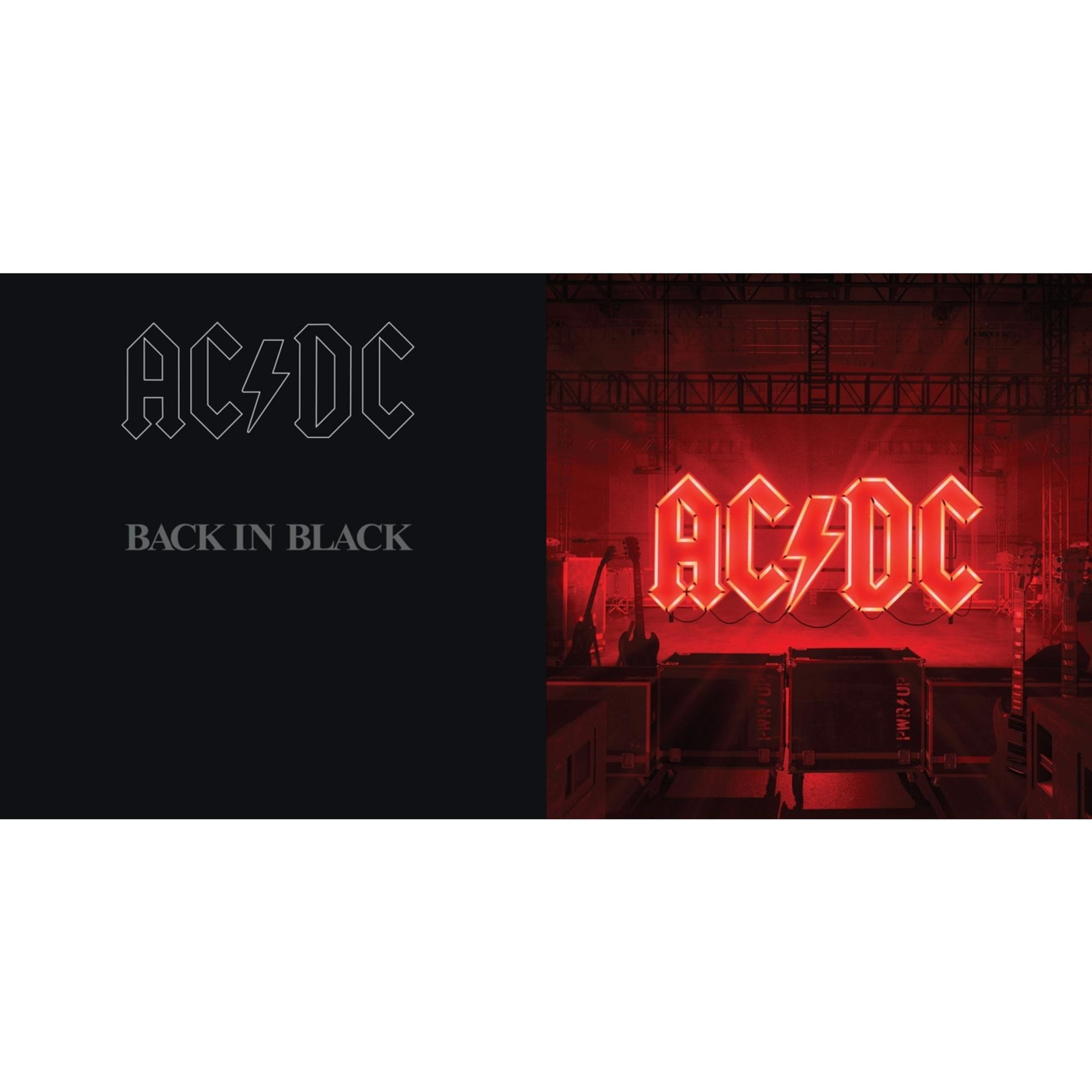 Back In Black (180G) & Power Up (180G/Gatefold Jacket/Inner Sleeve) [LP ...