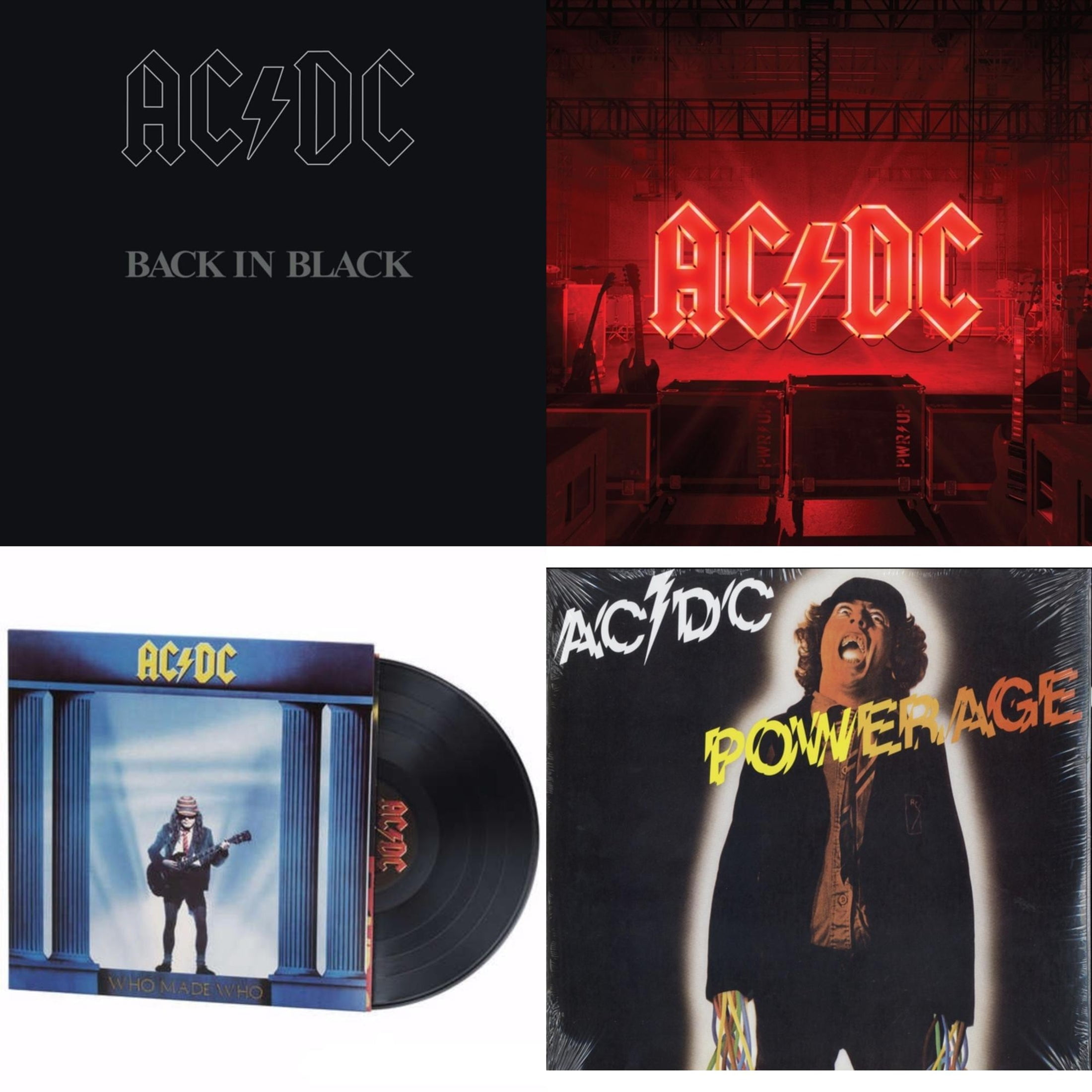 Back In Black (180G) & Power Up (180G/Gatefold Jacket/Inner Sleeve ...