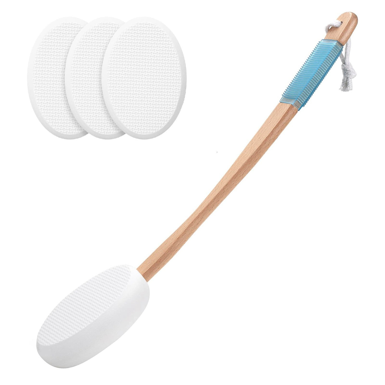 Back Lotion Applicator with 3 Replaceable Pads, Lotion Applicator for ...