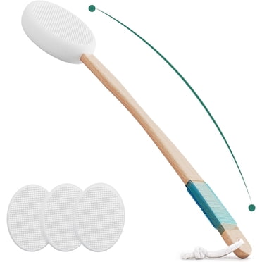 Ccdes Long Handled Body Brush Massager with Lotion, Oil, Cream ...