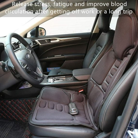 Back Massage Chair Pad, Back Massager with Heat for Pain Relief, Chair ...