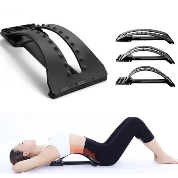 Back Massage Multi-Level Stretching Device, Lumbar Stretcher Spinal ...