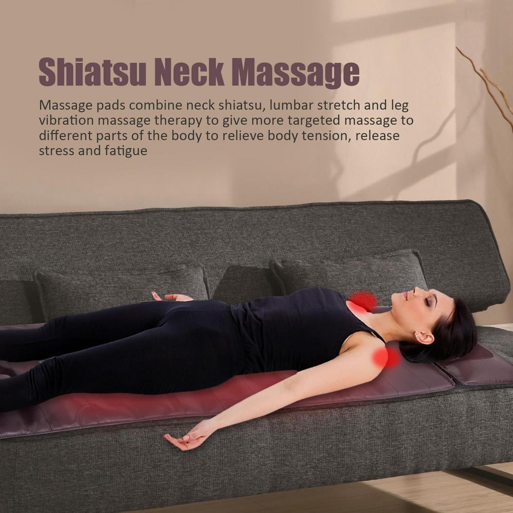 Back Massager For Chair Portable Adjustable Full Body Massage Mat ...