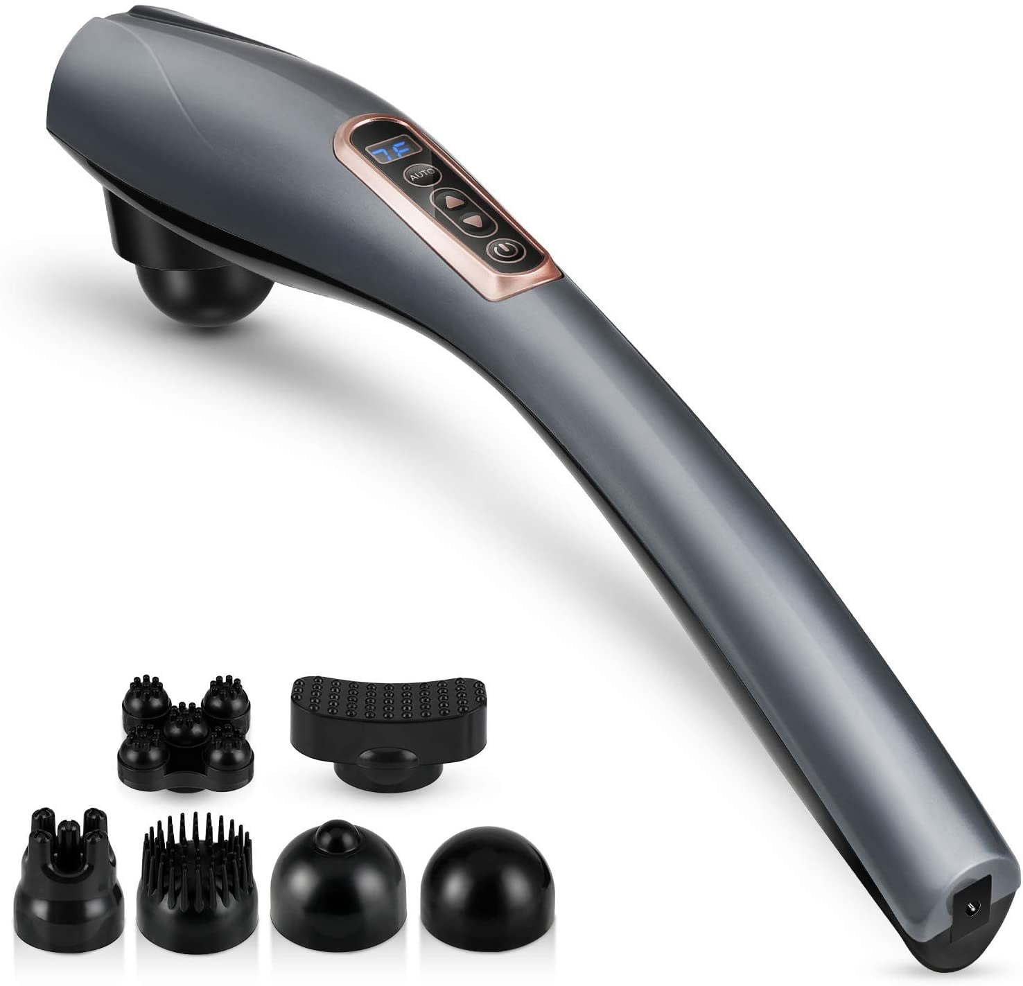 Back Massager Cordless Handheld Back Massager Handheld Electric Heat ...