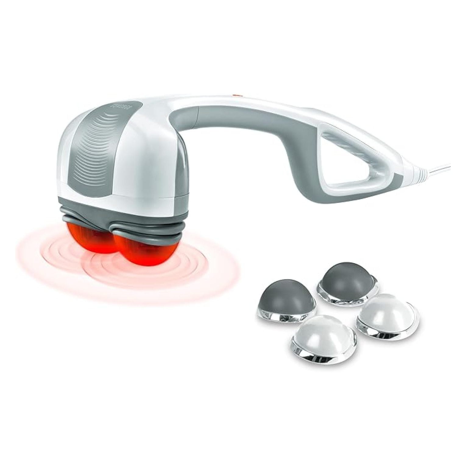 Back Massager - Heated Automatic Percussion Back, Body and Neck Massager with Dual Pivoting ...