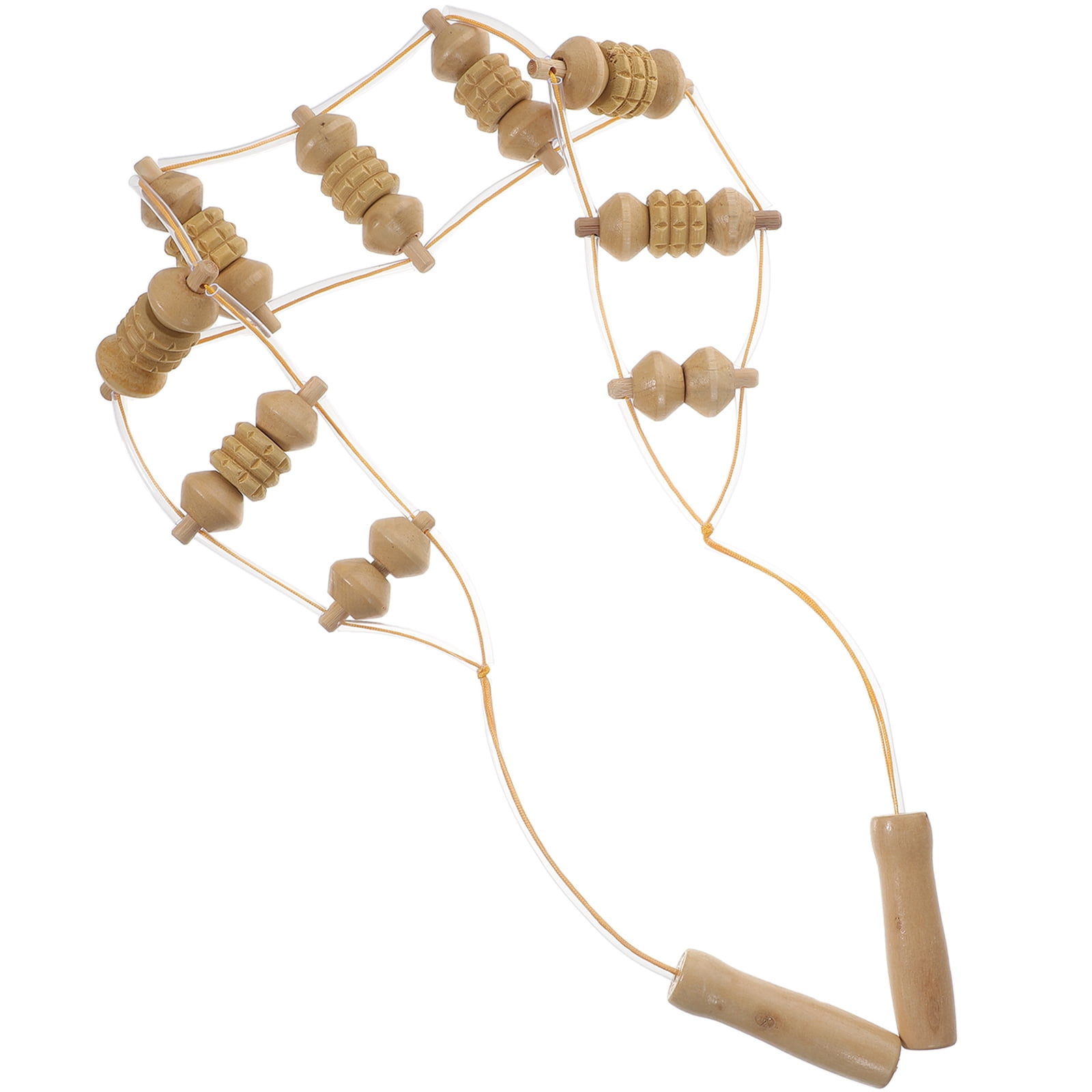 Back Massager Rope Neck and Shoulders Body Roller Stress Relief Tool ...