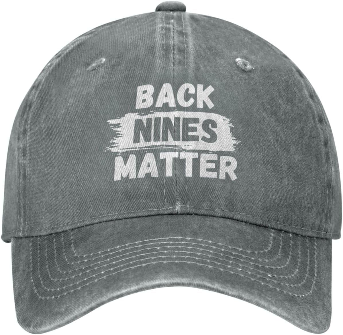 Back Nines Matter Hat Vintage Washed Distressed Baseball Cap for Men ...