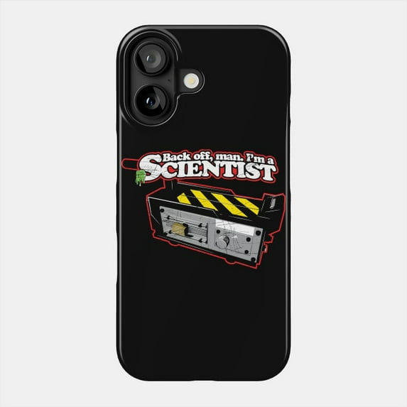 Back Off Man Im a Scientist Funny Retro iPhone 11–17 Protective Phone ...