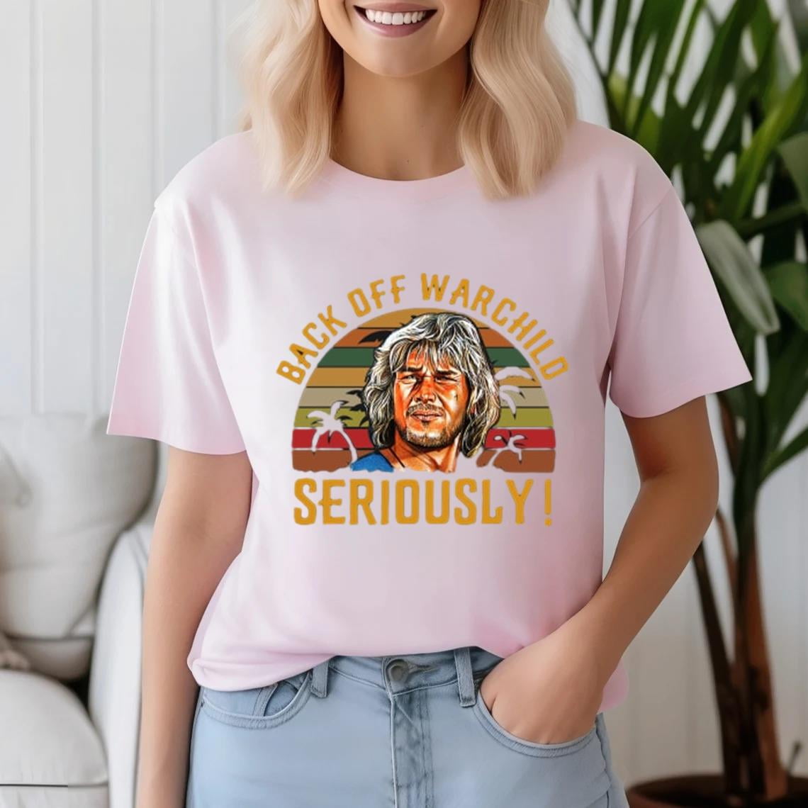 Back Off Warchild Bold Statement Retro Quote Unisex T-shirt, for men ...