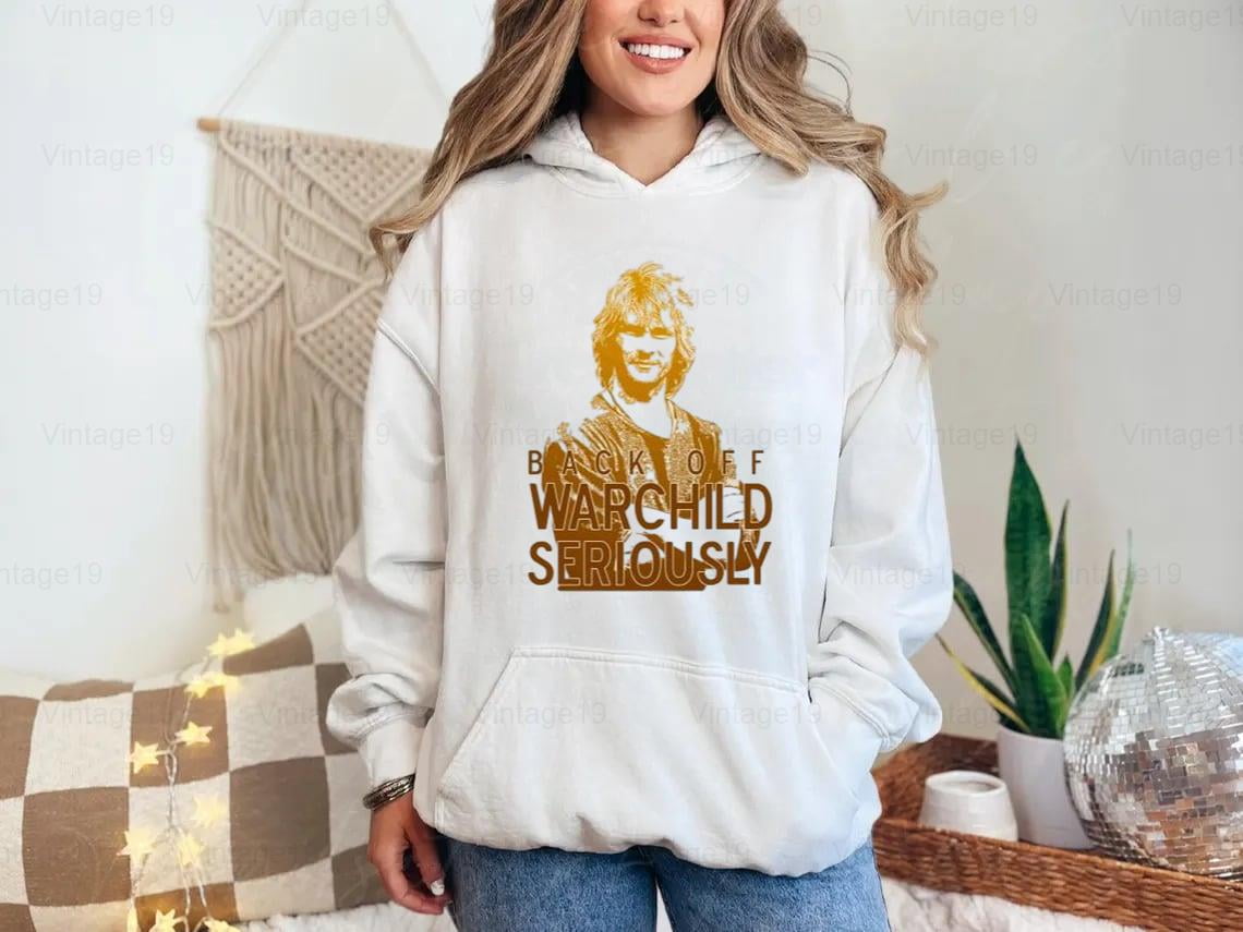 Back Off Warchild Seriously Funny Quote Hoodie, for men & women, up to ...