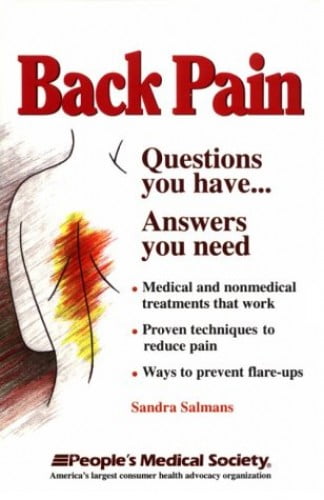 Pre-Owned Back Pain : Questions You Have-- Answers You Need - Walmart.com