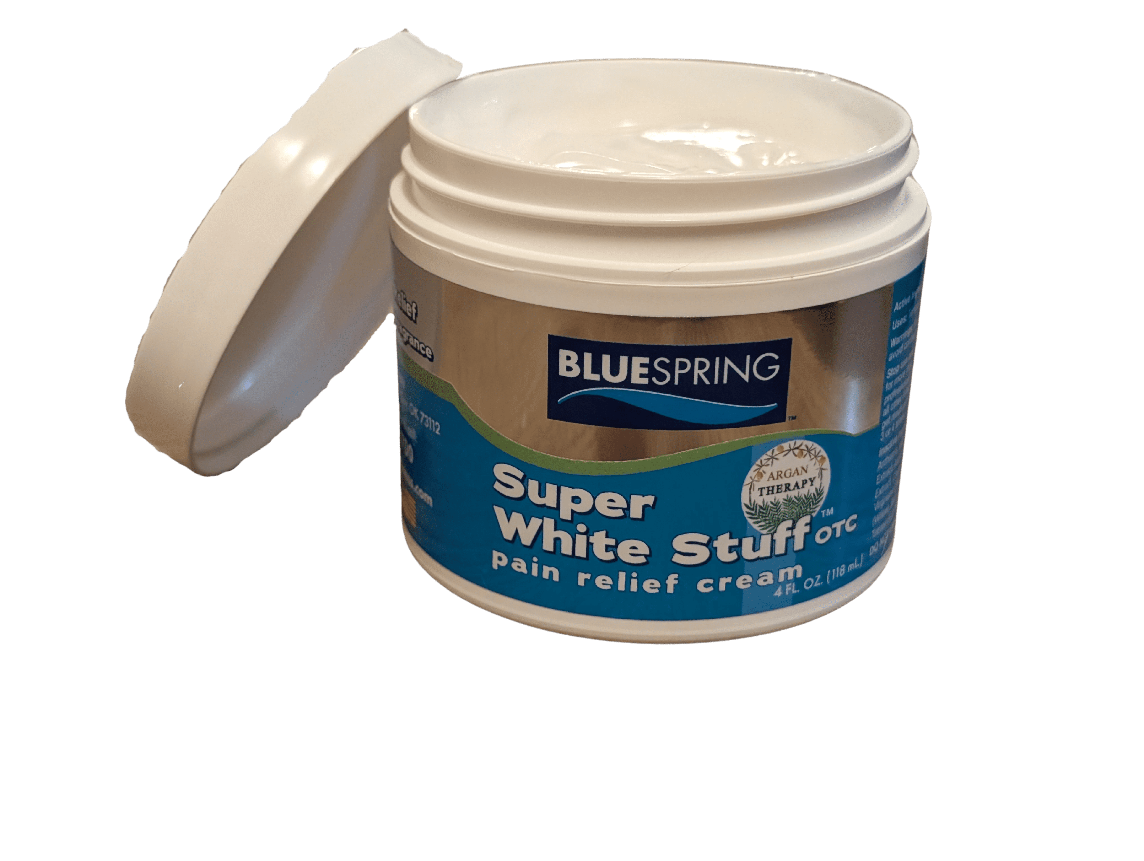 Back Pain Relief Cream with Emu Oil - Super White Stuff Natural Therapy ...