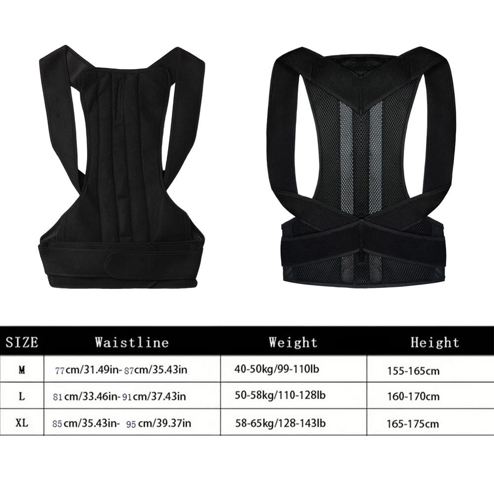 Back Posture Correction Belt Hunchback Corrector Men Women Sitting ...