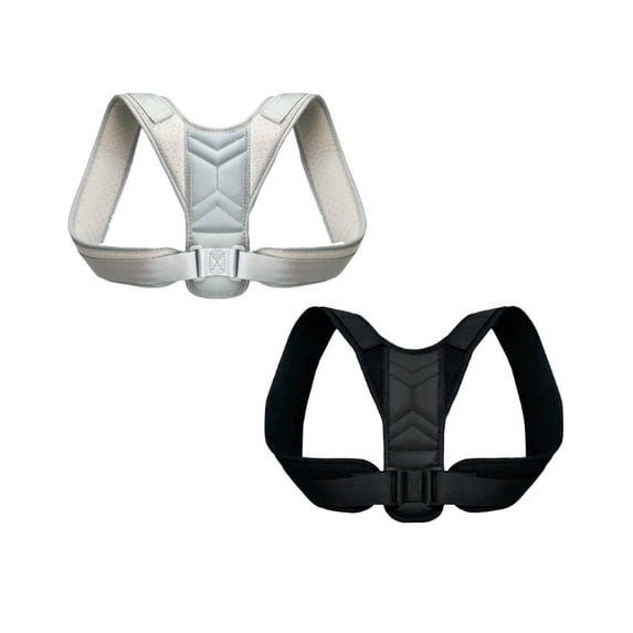 Back Posture Corrector Adjustable Neck Brace Training Equipment Home ...