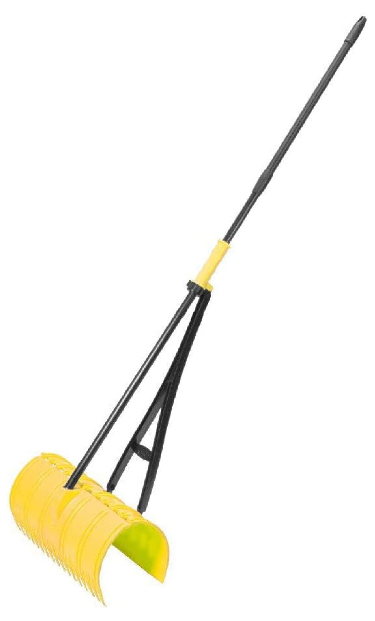 Back Saving Garden Rake ― Leaf Rakes for Gardening ― Leaf Picker Upper ...