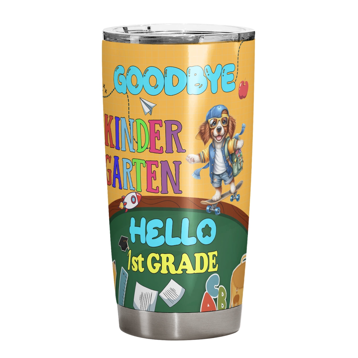 Back to School Brittany Spaniel Goodbye Kindergarten Hello 1st Grade ...