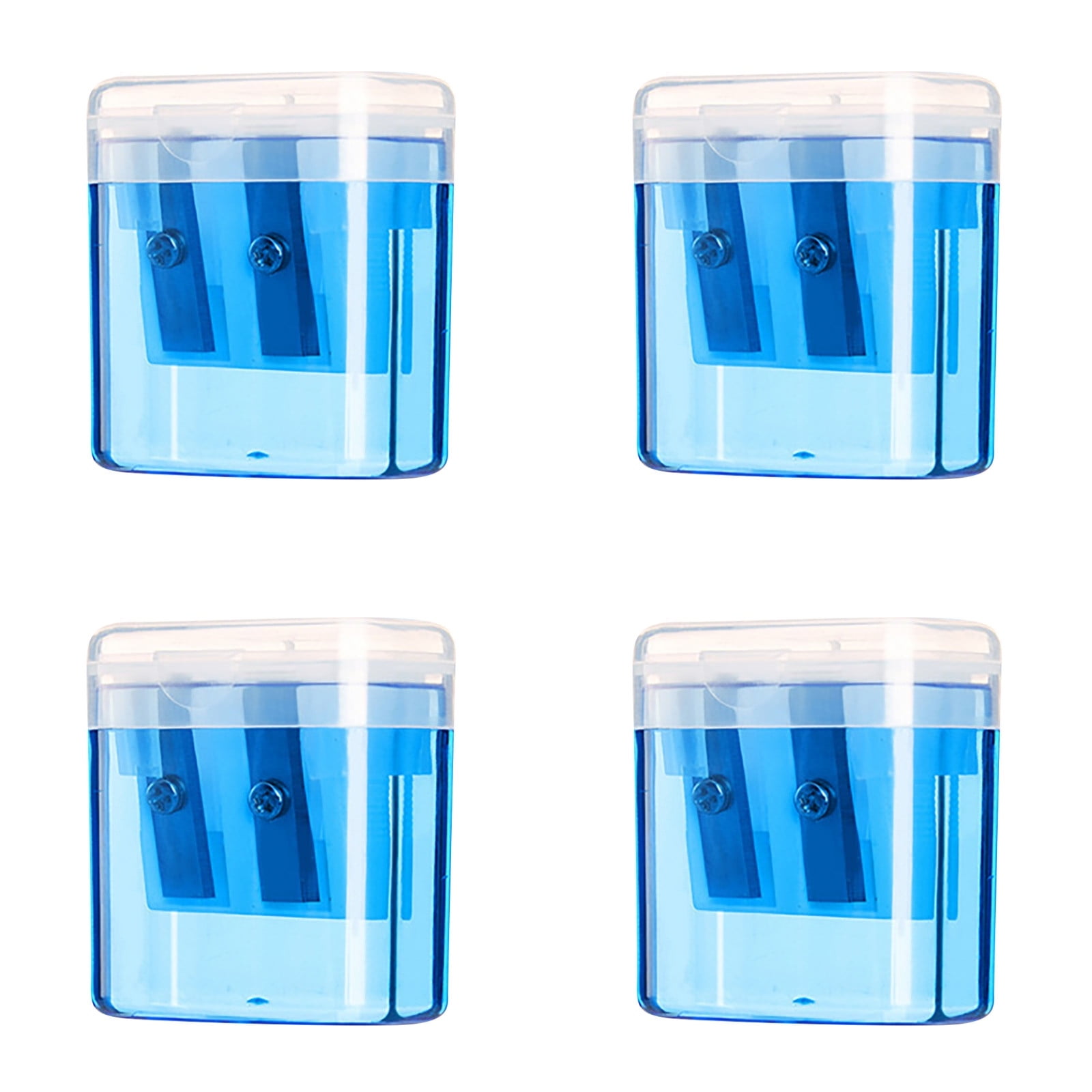Chmadoxn Pencil Sharpeners Bulk Manual Pencil Sharpener with Lid Double ...