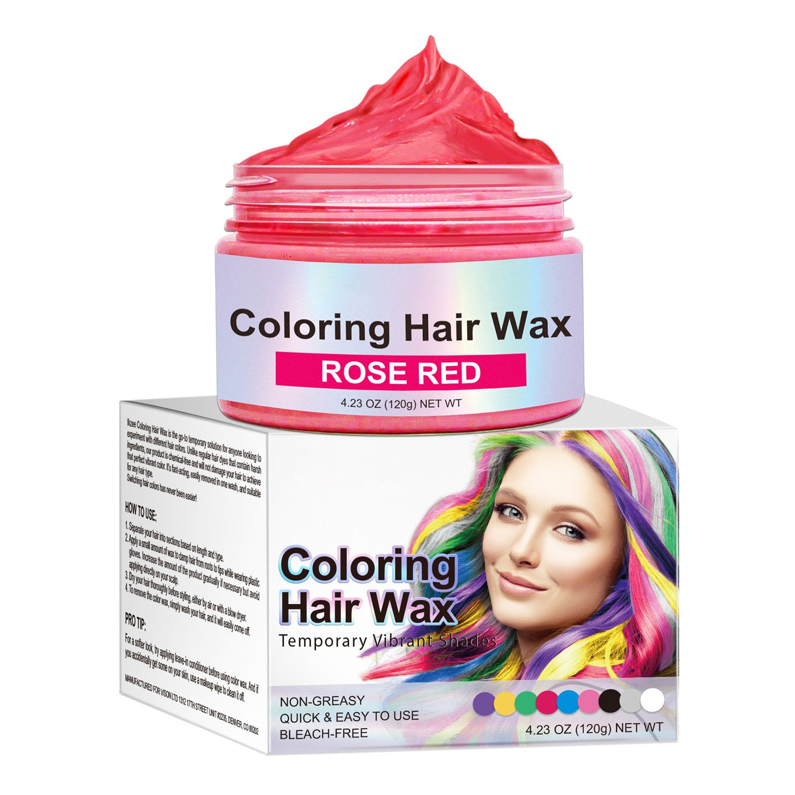 Back to School Clearance Hair CareInstant Natural Hairstyle Dye ...