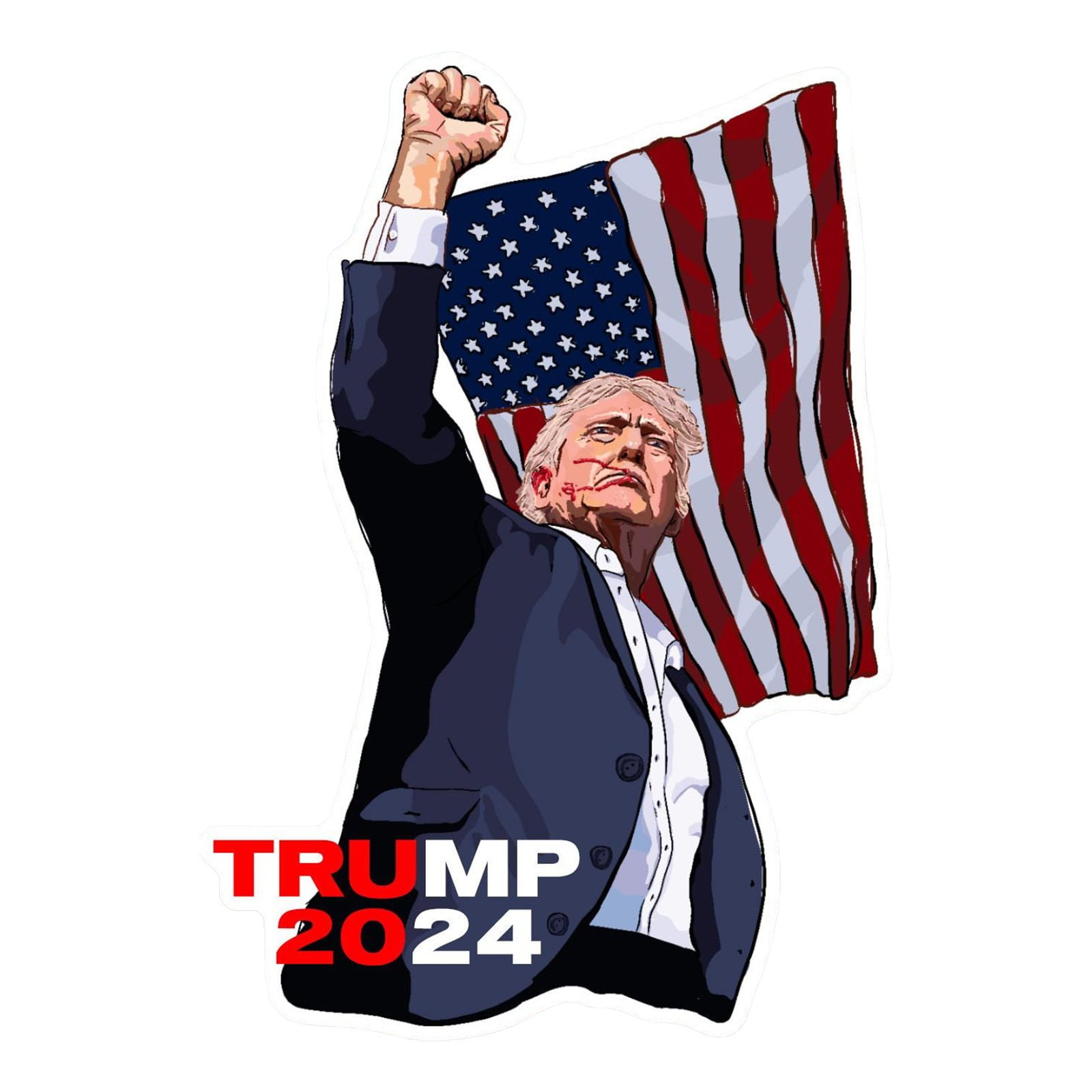 Back to School Clearance Stickers,Survived Shot 2024 Ear PA ...