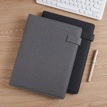 Professional Legal Notepad Portfolio, Blue Folio Notebook, Office ...