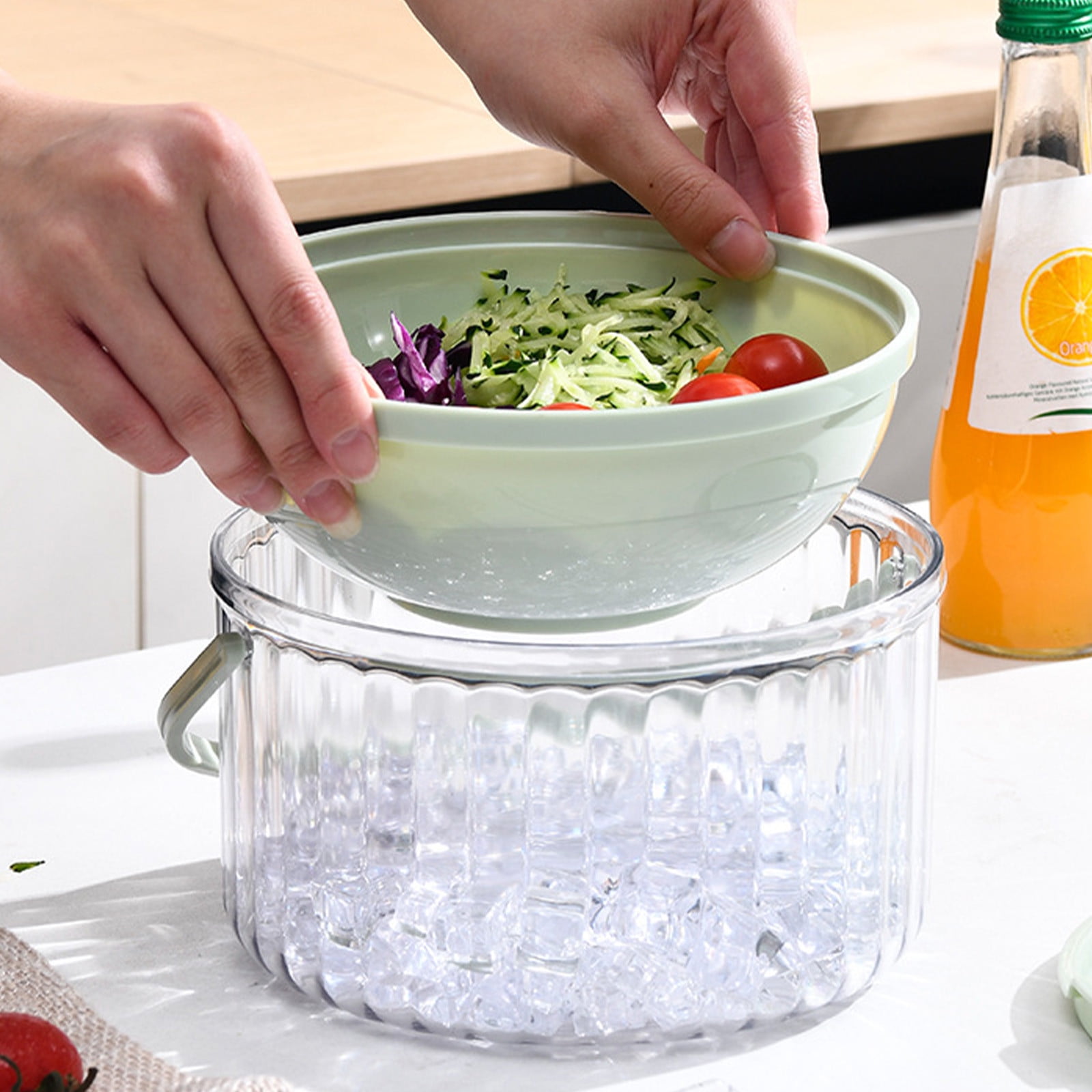 Back to School!Food Containers with Lids,Portable Fruit Storage ...