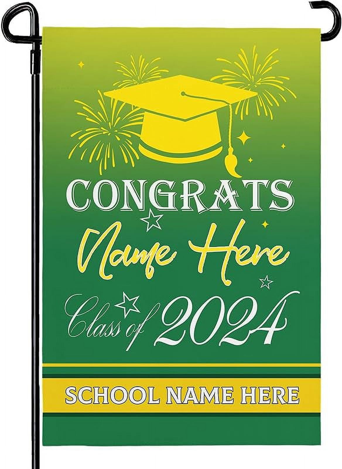 Back to School Garden Flag Apple Book Pencil First Day of School School ...