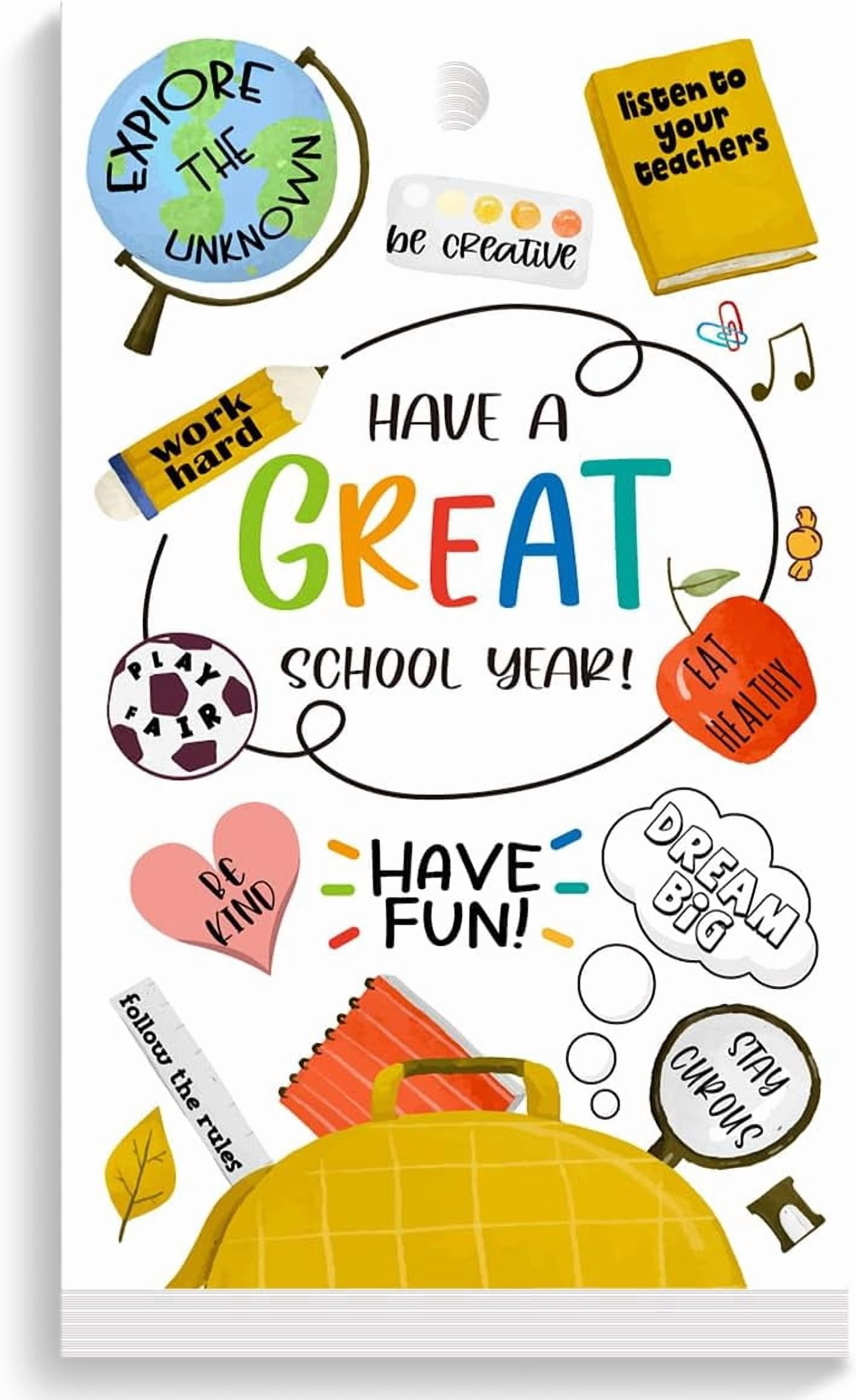 Back to School Gift Bag Tags,Have a Great Scool Year Happy First Day of ...
