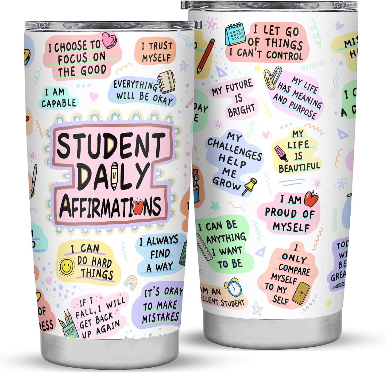 Back to School Gifts for Students, Student Daily Affirmations Gift ...