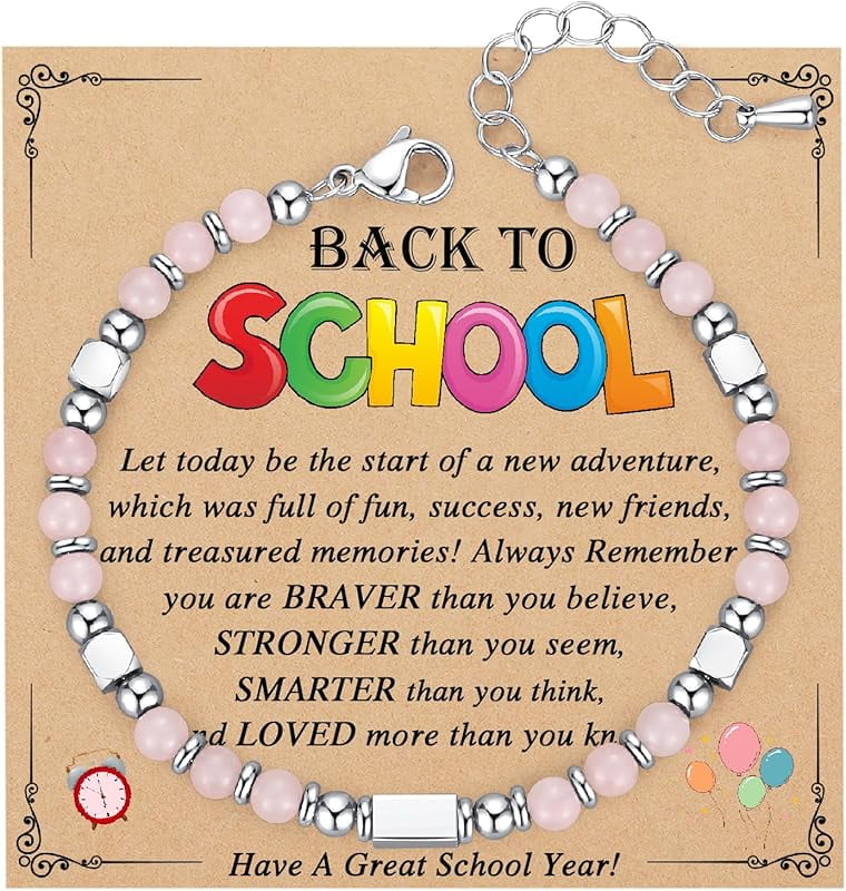 Back to School Gifts, Tiny Natural Stone First Day of School Back to ...