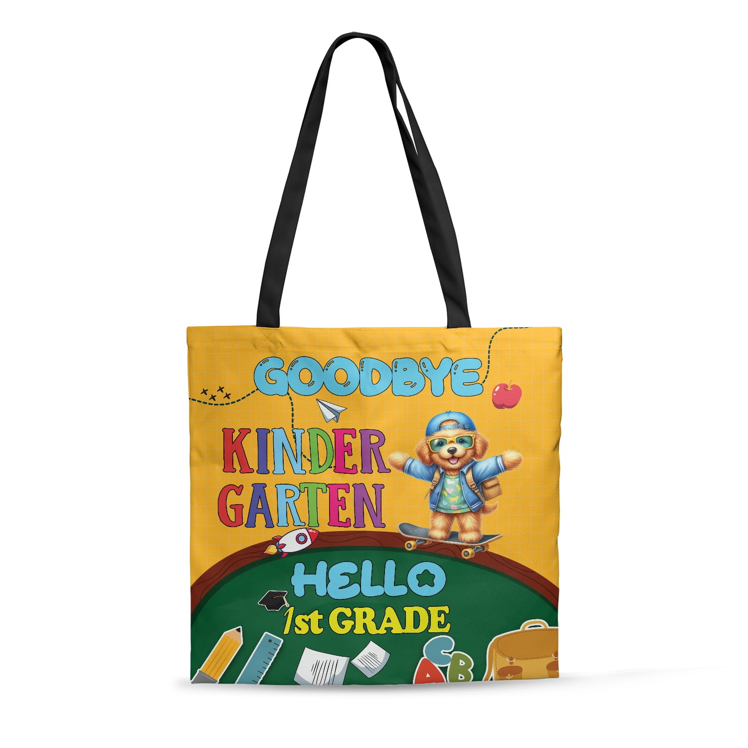 Back to School Goldendoodle Goodbye Kindergarten Hello 1st Grade All ...