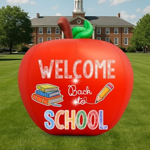 Back to School Inflatable Outdoor Decorations 4.92FT Back to School ...